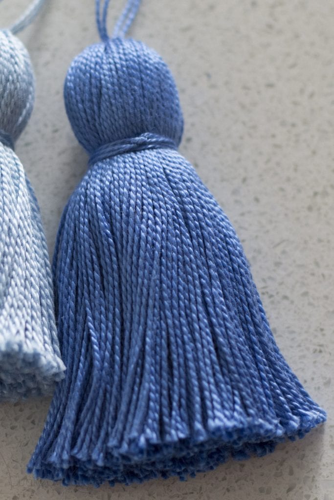 How to make a fancy tassel called layered or stacked tassel - Cuckoo4Design