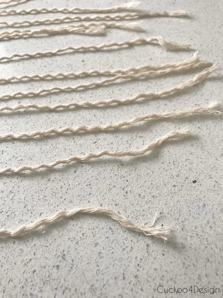 How to make DIY macrame earrings (a step-by-step tutorial) - Cuckoo4Design