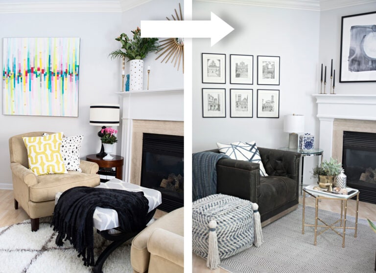 Changing your home decor style on a budget - Cuckoo4Design