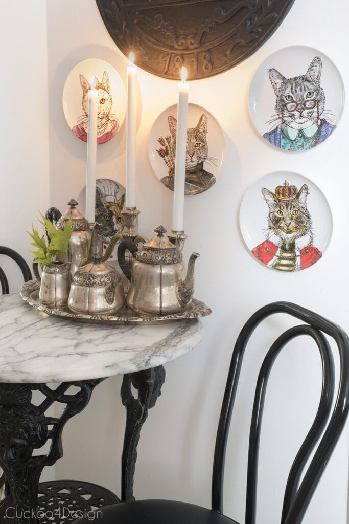 Decorating with family heirlooms and antiques - Cuckoo4Design