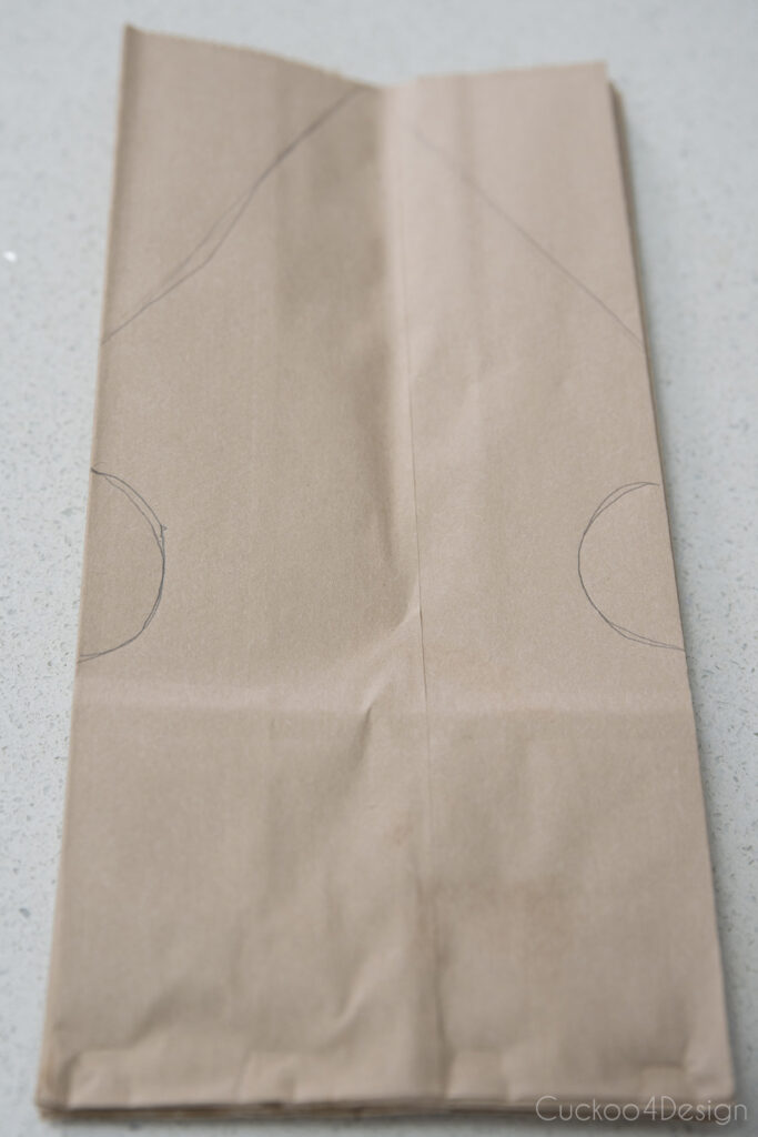 How to make 3D paper bag snowflakes using lunch bags - Cuckoo4Design