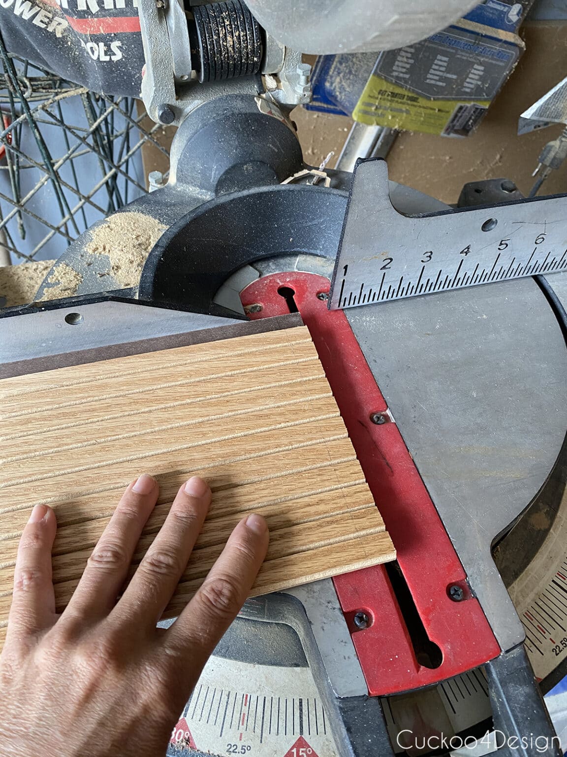 Super easy fluted molding hack for dresser makeover - Cuckoo4Design