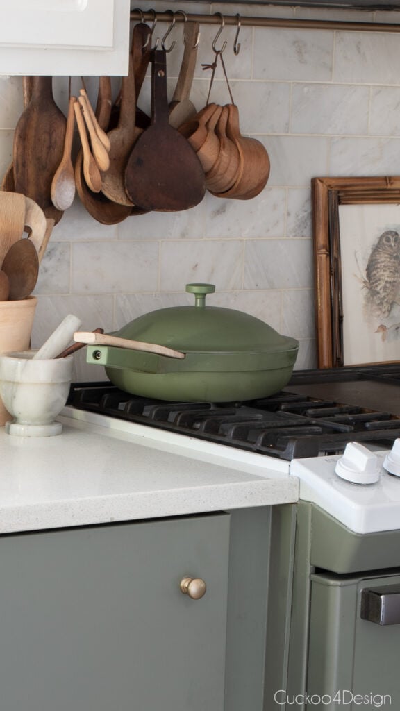 How to make a kitchen utensil rack - Cuckoo4Design