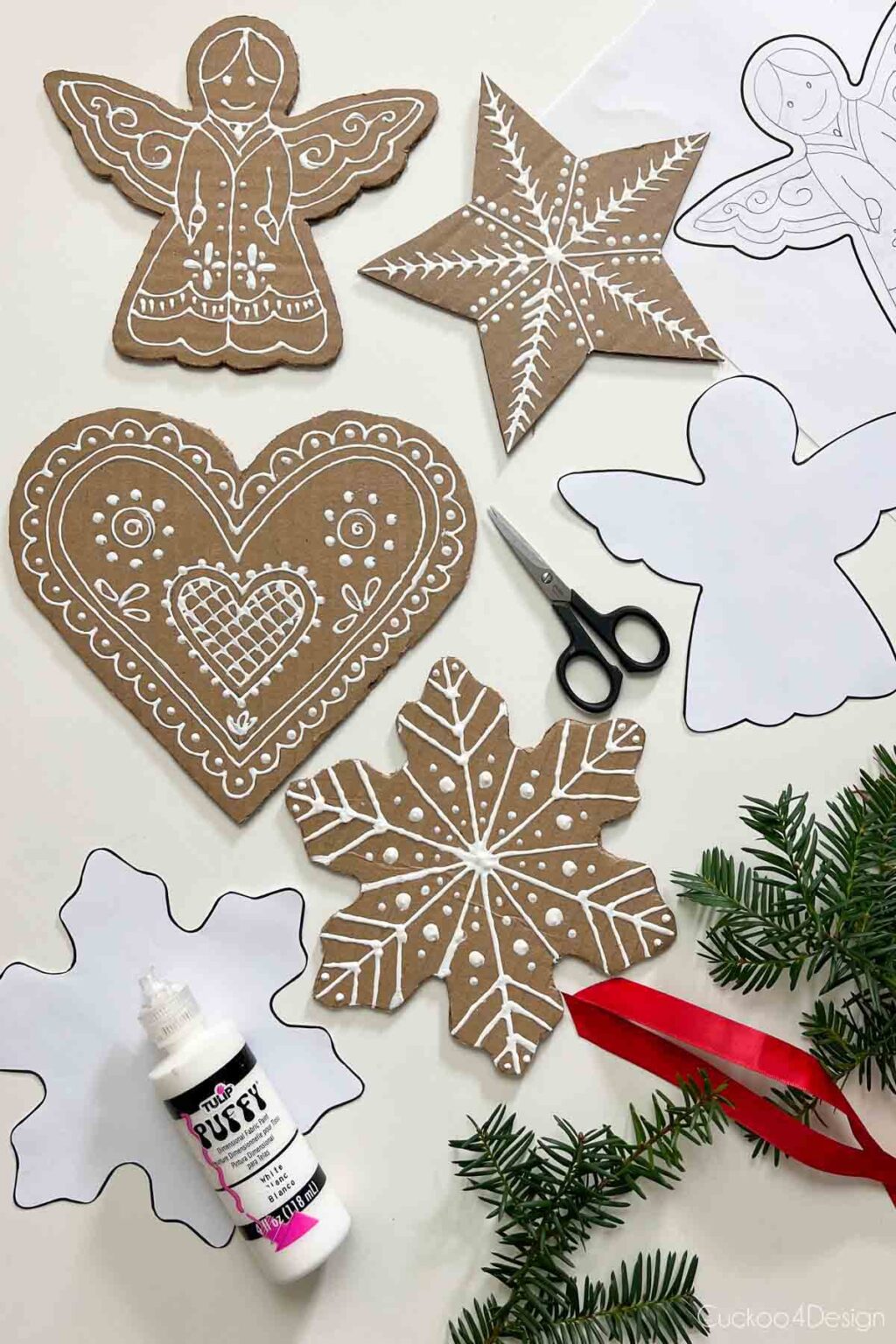 24 easy and affordable DIY Christmas ornaments that can be used ...