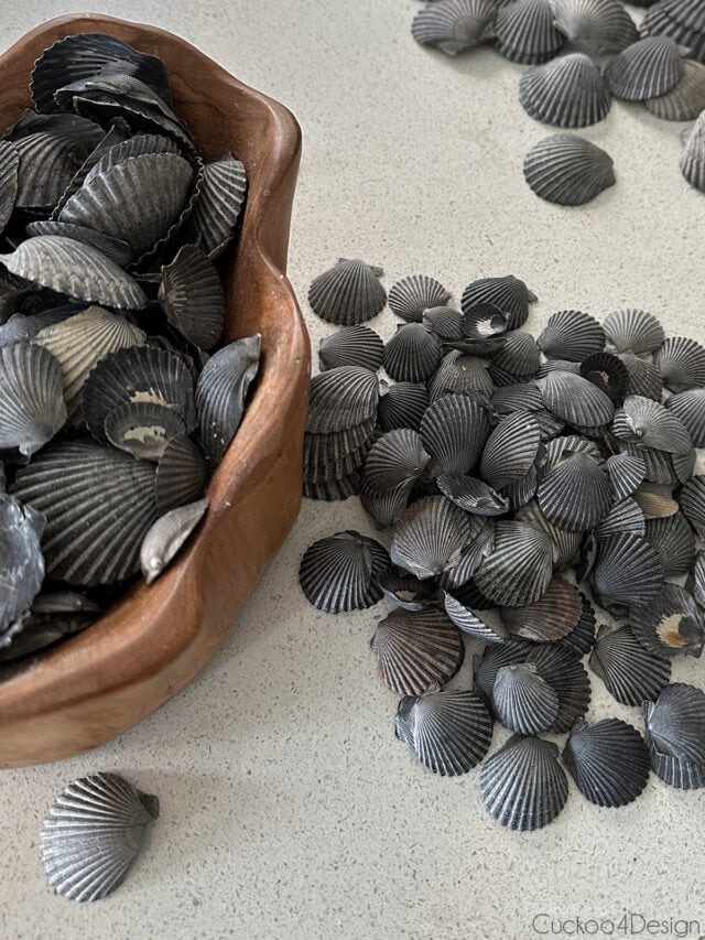 How to make seashell tassels as boho beach decor - Cuckoo4Design