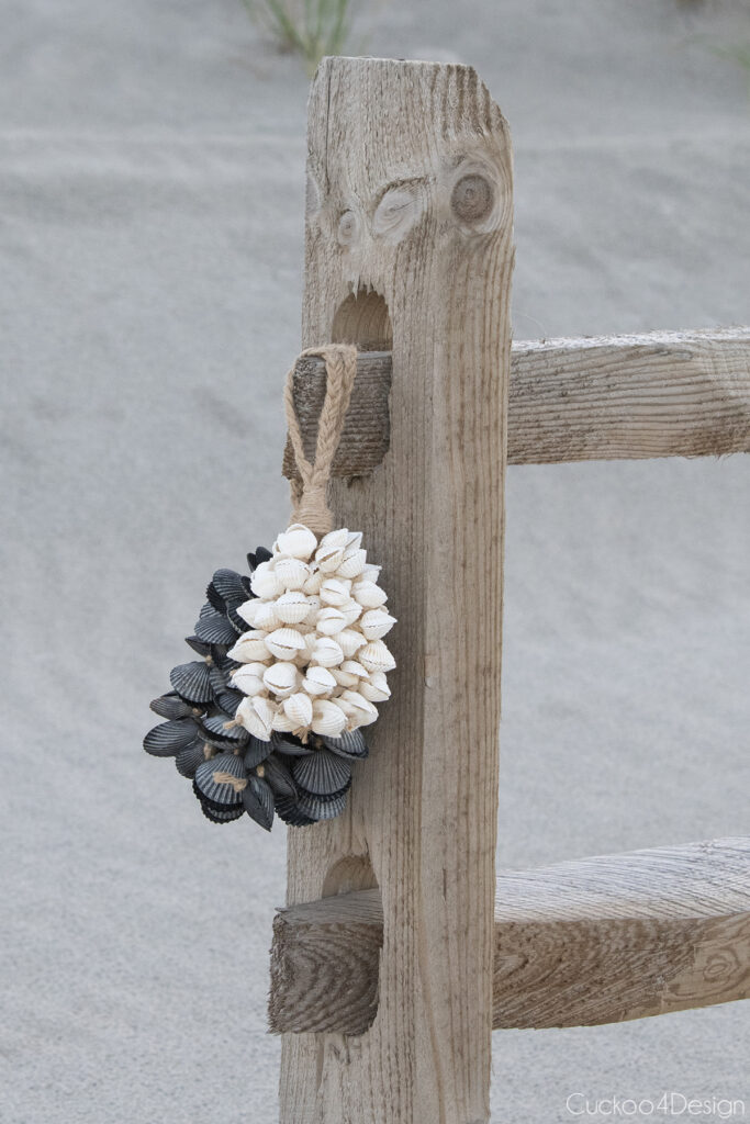 How to make seashell tassels as boho beach decor - Cuckoo4Design