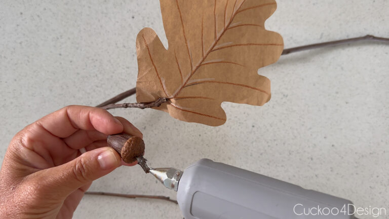 DIY paper leaf – How to make paper leaves step-by-step - Cuckoo4Design