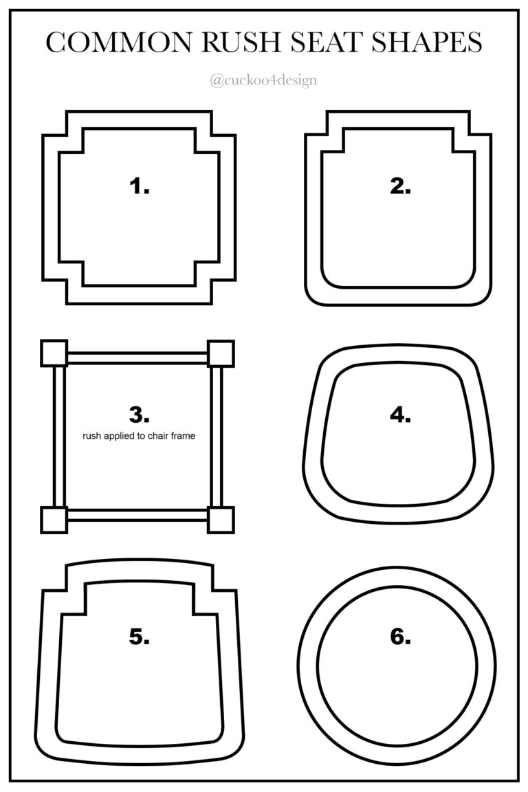 How to repair a rush seat - Cuckoo4Design