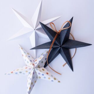 DIY folded paper stars tutorial (create 5, 6, or 7-pointed stars ...